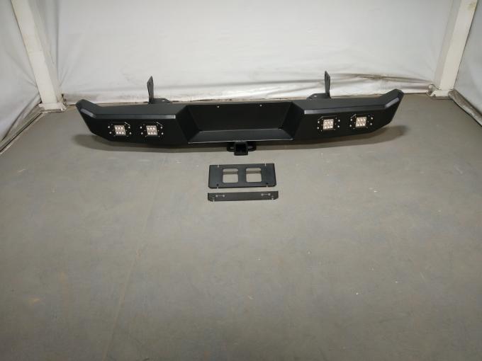 LC79 TOYOTA Rear Bull Bar Rear Bumper With Fuel Tank And Spare Bracket