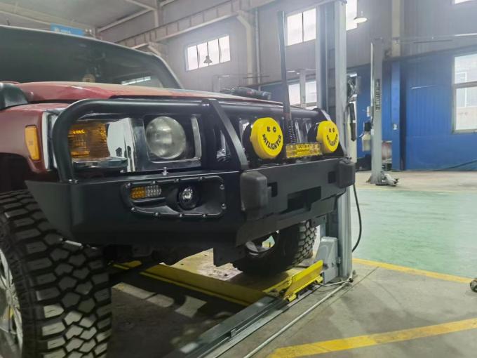 High Durability Black Back Bumper winch bumper 4x4 bull bar for hummer H3