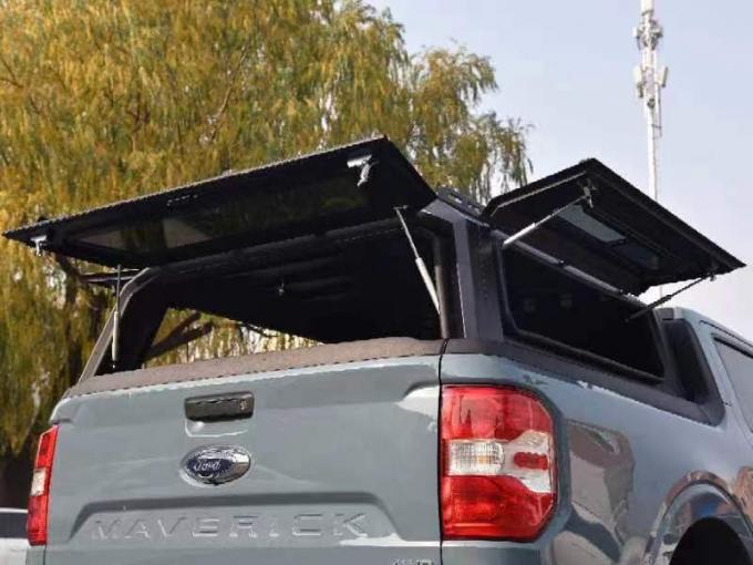 UV Protection Truck Bed Canopy With Glass Window For Ford Maverick