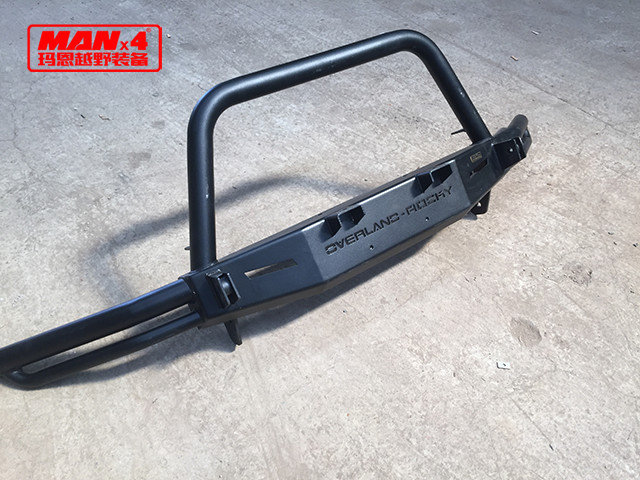 Powder Coated Steel Bull Bar For ISUZU MUX 2018-2020 Compatible Winch